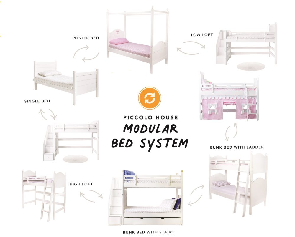 Modular Bed - Piccolo House Asia